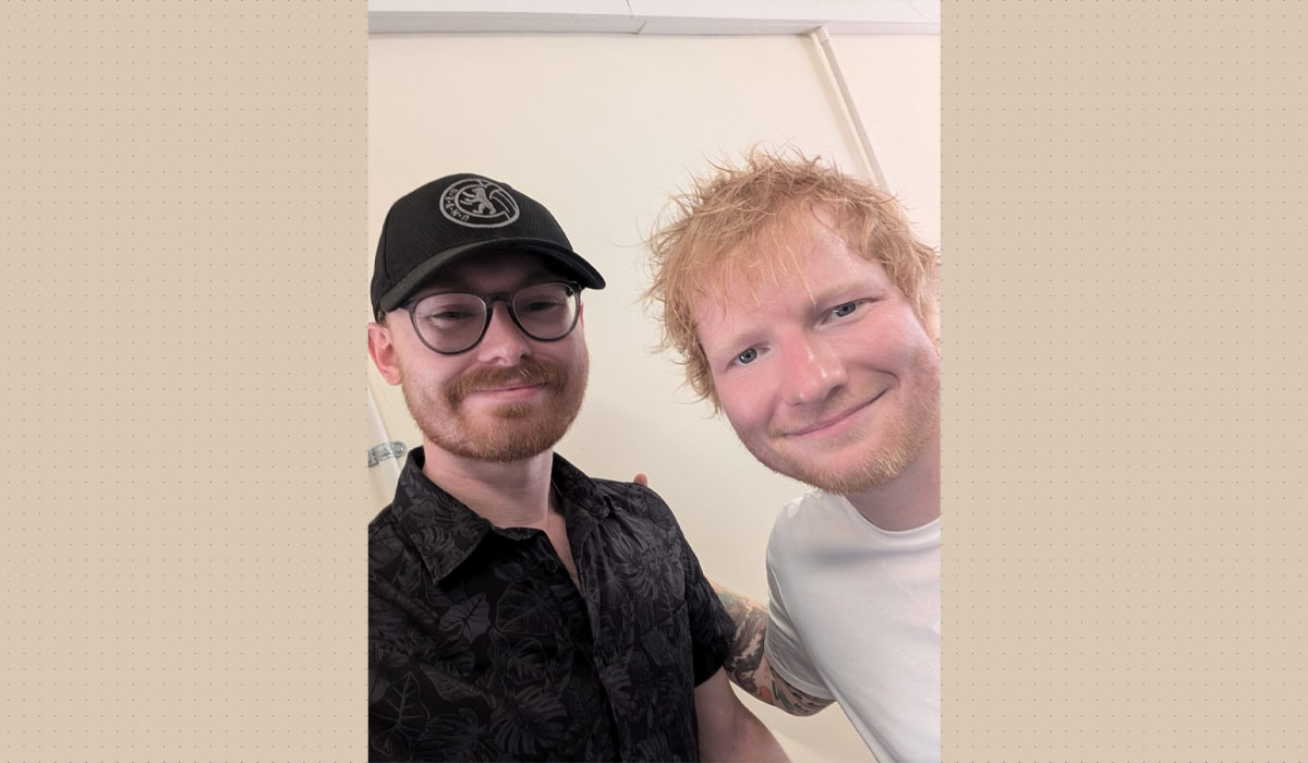 dBs grad Owen Trick joins forces with Ed Sheeran for a special visit